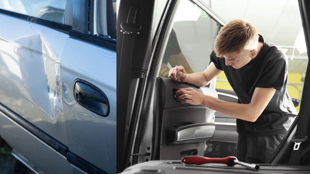Descubre el precio exacto para arreglar la puerta de tu coche